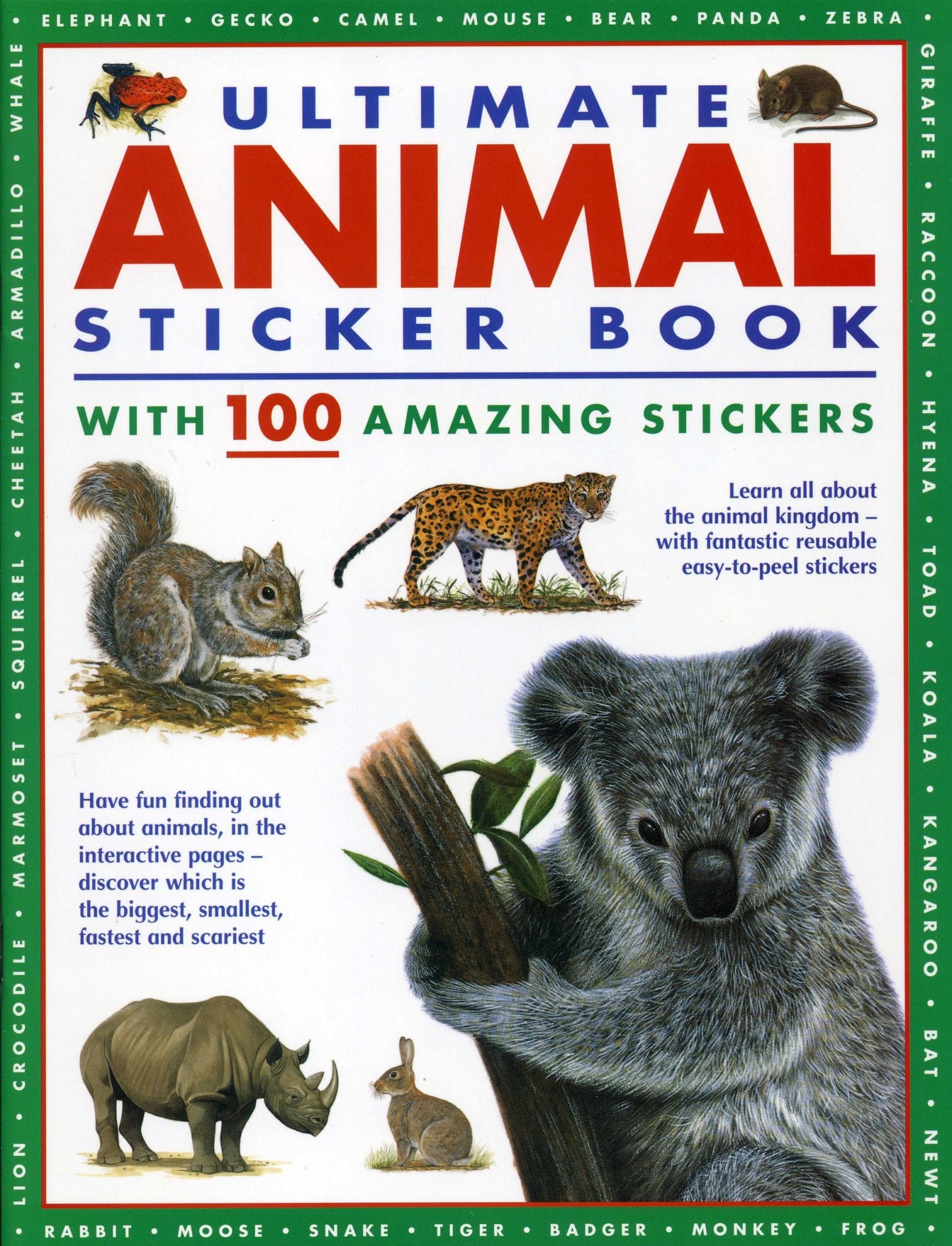 UltimateAnimalStickerBook – Sunburst Books